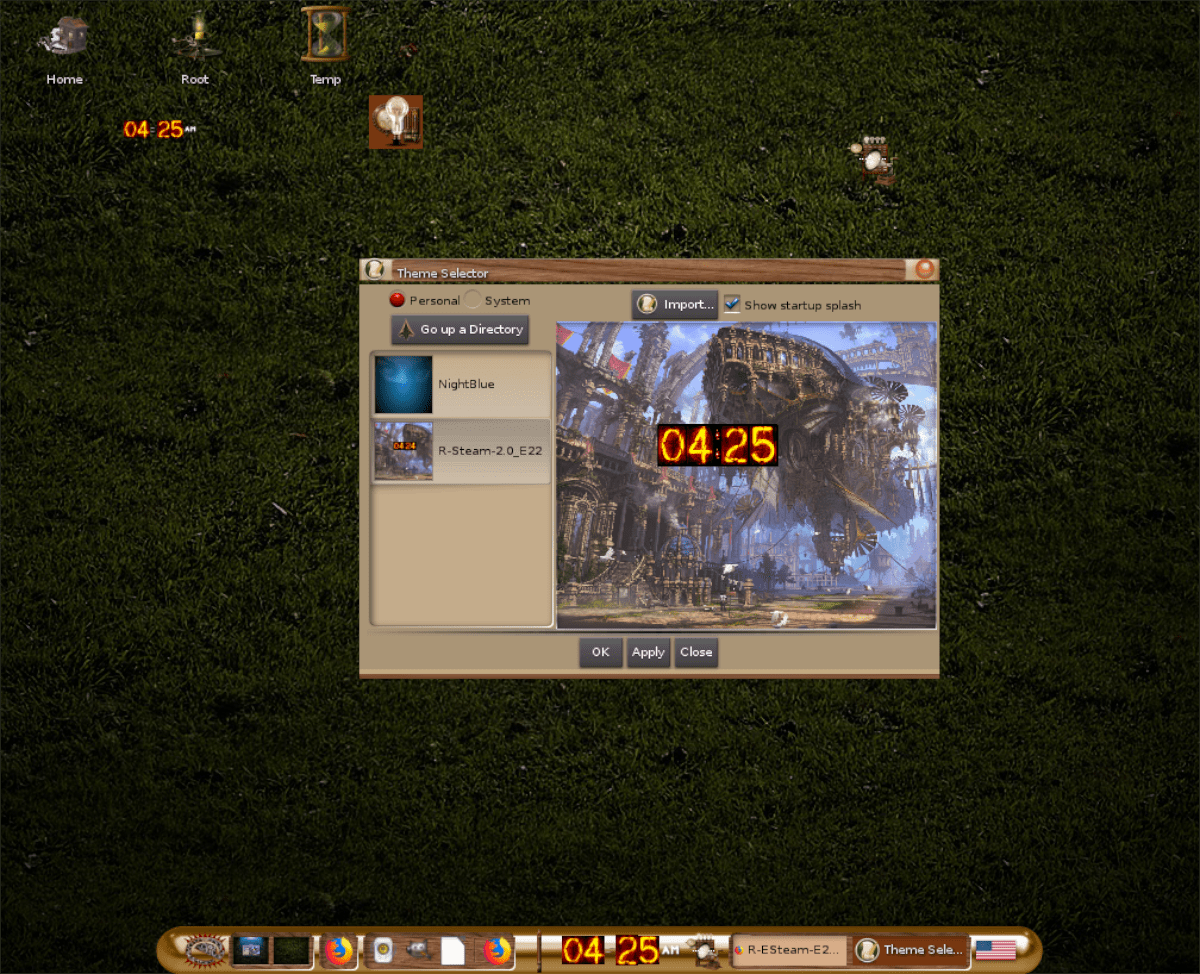How to customize the Enlightenment window manager on Linux