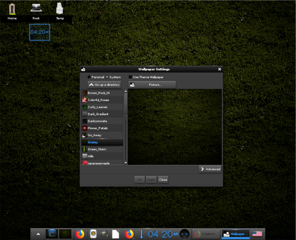 How to customize the Enlightenment window manager on Linux