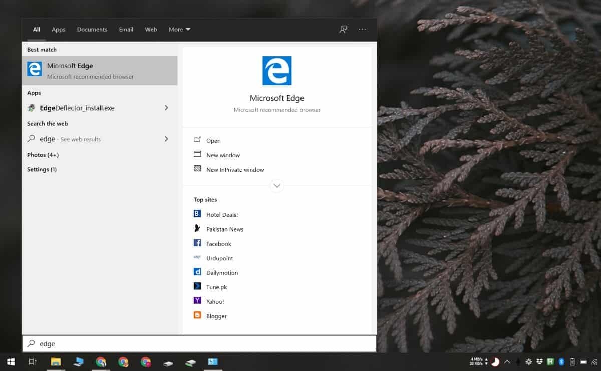 How to downgrade Chromium Edge to Microsoft Edge on Windows 10