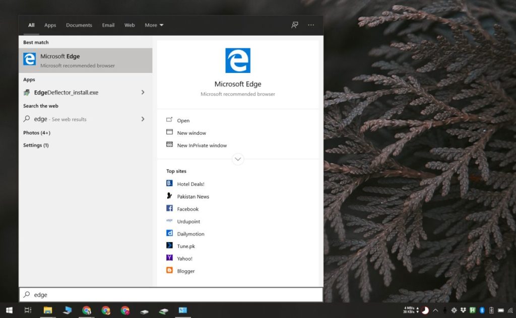 How to downgrade Chromium Edge to Microsoft Edge on Windows 10