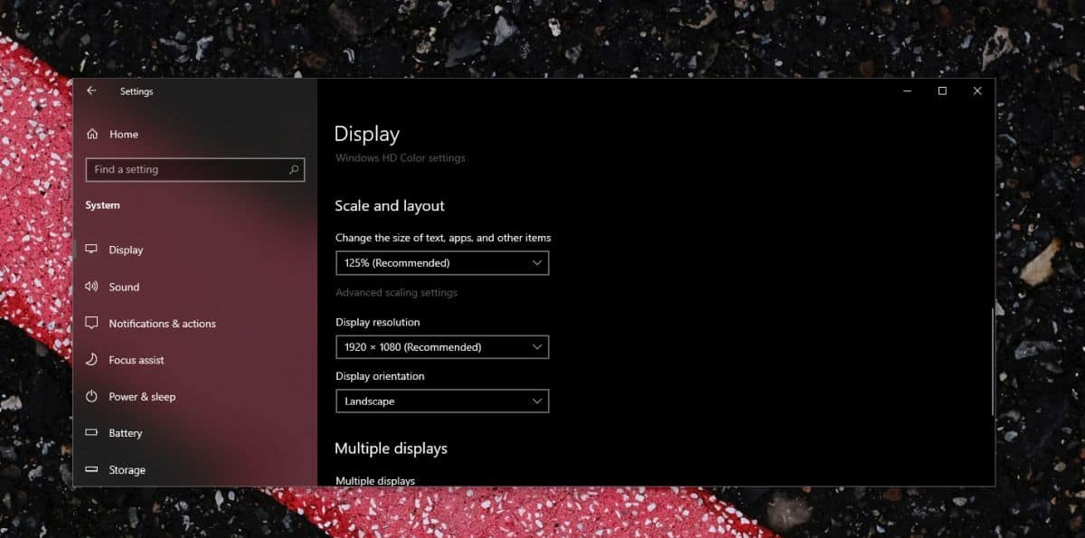 How to set different scaling levels of multiple monitors on Windows 10 How to set different scaling levels of multiple monitors on Windows 10