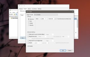 How to schedule sleep on Windows 10
