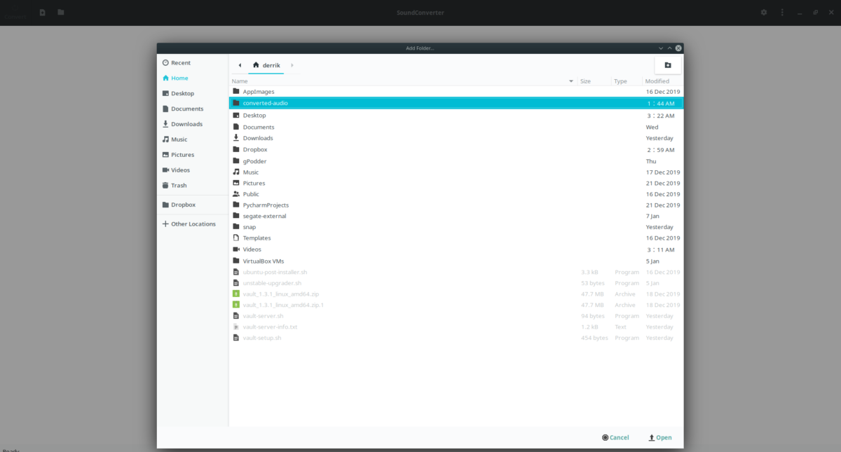 How to convert MP3 music files to open-source formats on Linux