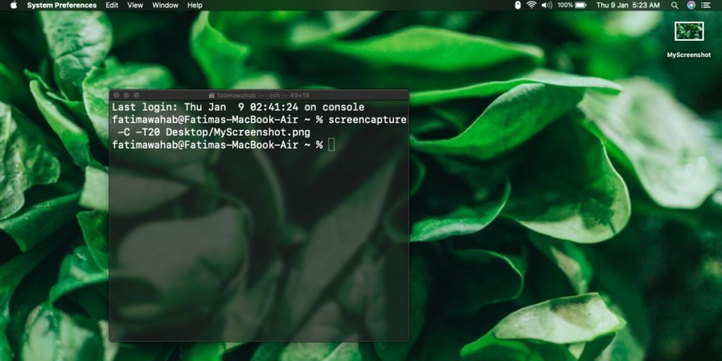 How to take a timed screenshot from Terminal on macOS