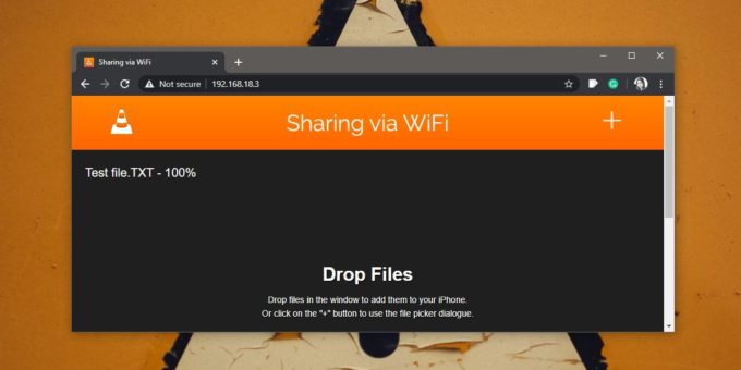 How to wirelessly send files to iPhone from Windows 10