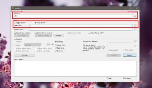 How to search inside multiple text based files at once on Windows 10