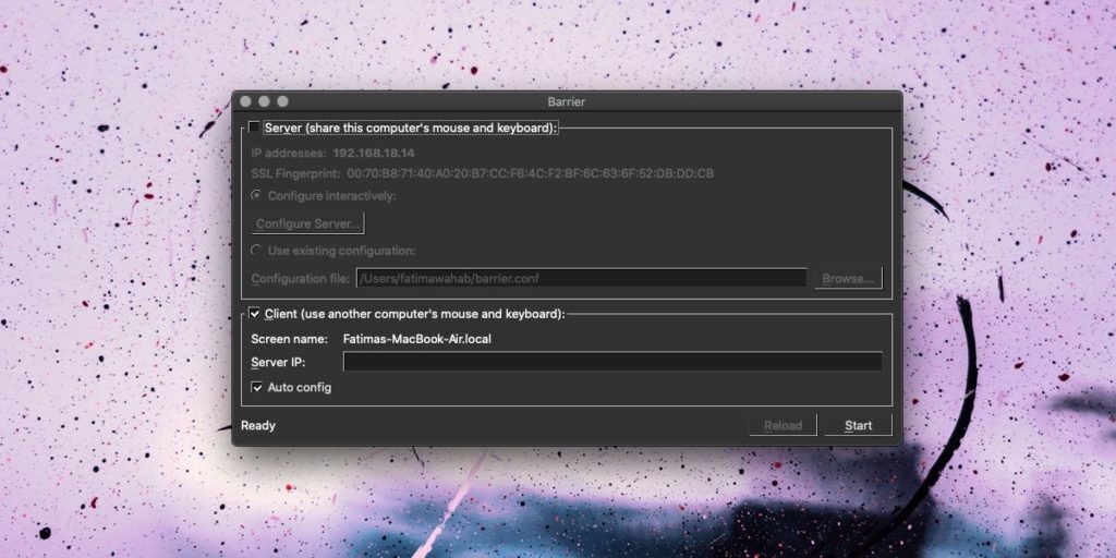 How to share a keyboard and mouse across computers