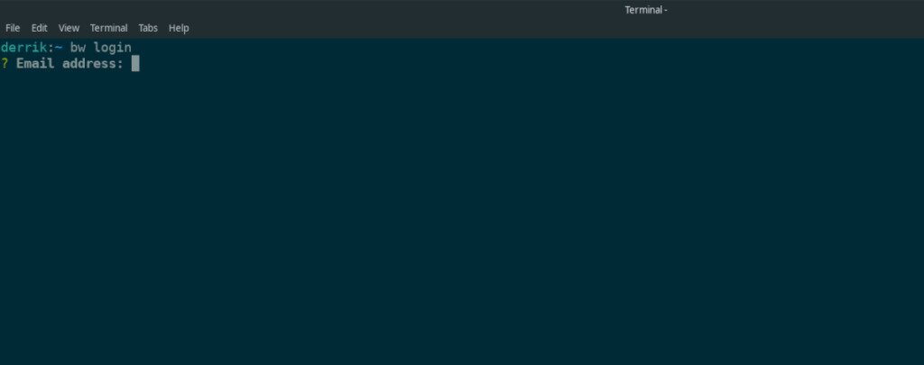How to access Bitwarden passwords from the Linux command-line