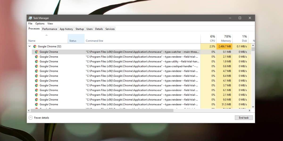 How To View Command Line Arguments For A Running App On Windows 10