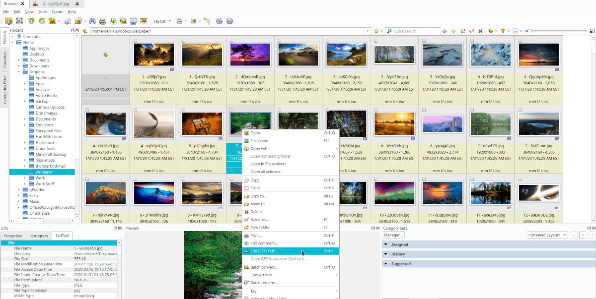 How to edit photo Exif data on Linux