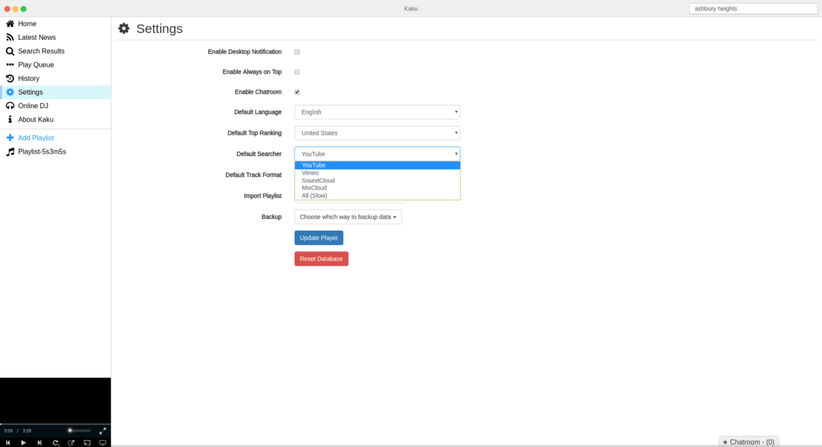 How to use the Kaku music streaming app on Linux