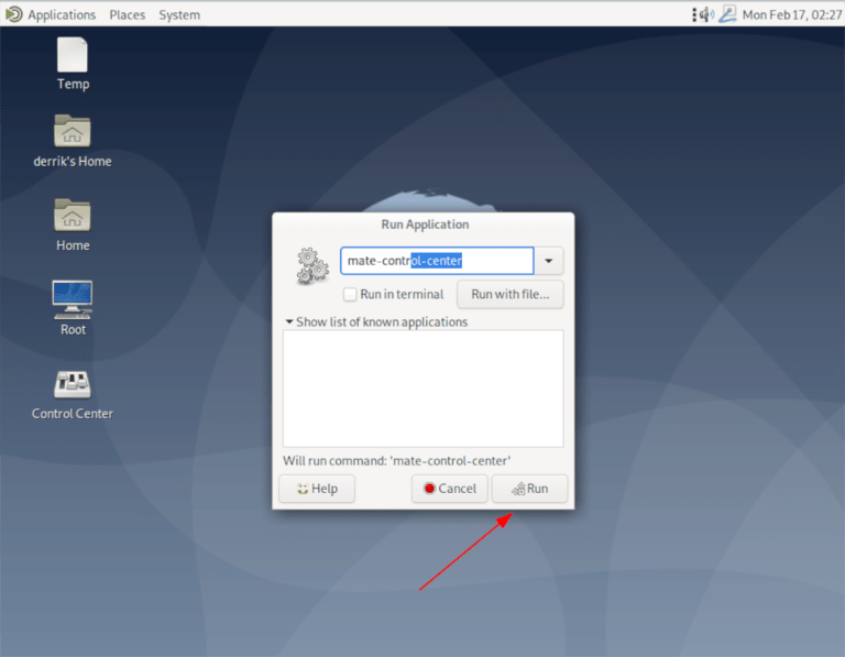 How to set the program defaults in Mate