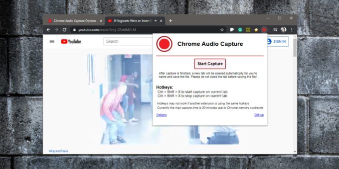 How to record audio from a tab in Chrome