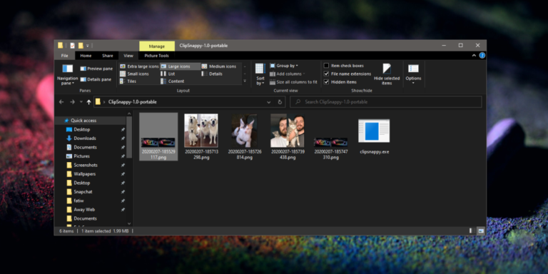 How to automatically save images from the clipboard on Windows 10