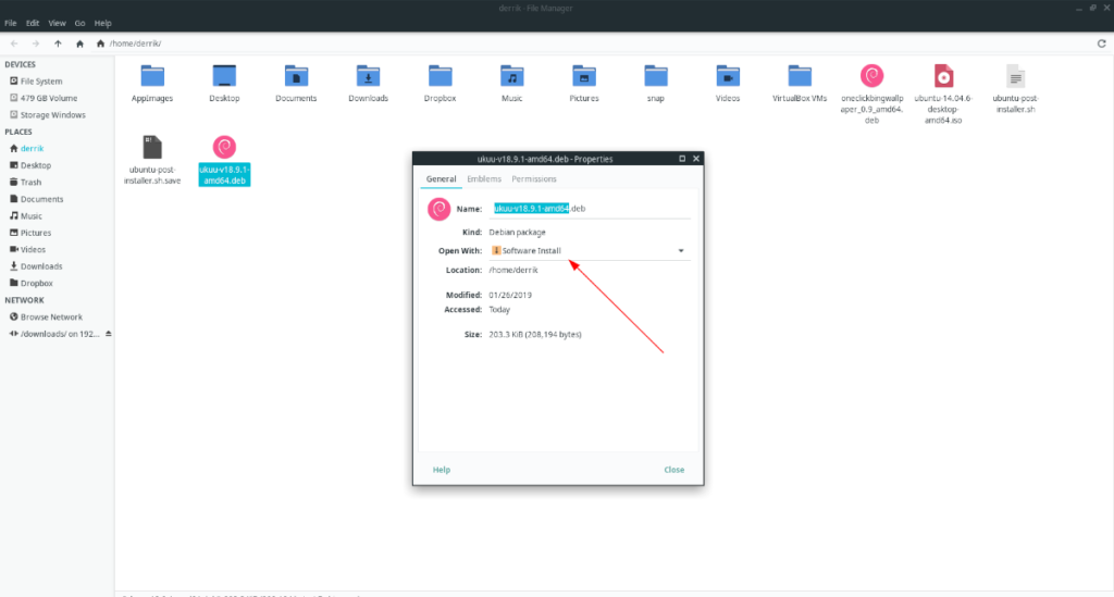 How to set the program defaults in XFCE