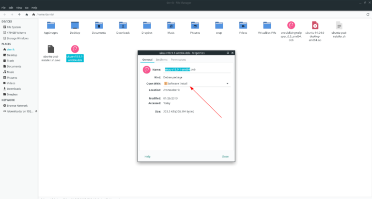 How to set the program defaults in XFCE