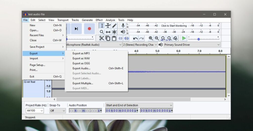 How to compress an audio file on Windows 10