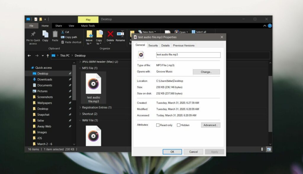 How to compress an audio file on Windows 10