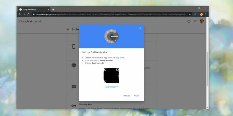 How to set up Google Authenticator for a Gmail account