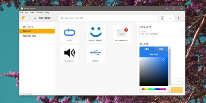 How to edit an SVG icon color on Windows 10