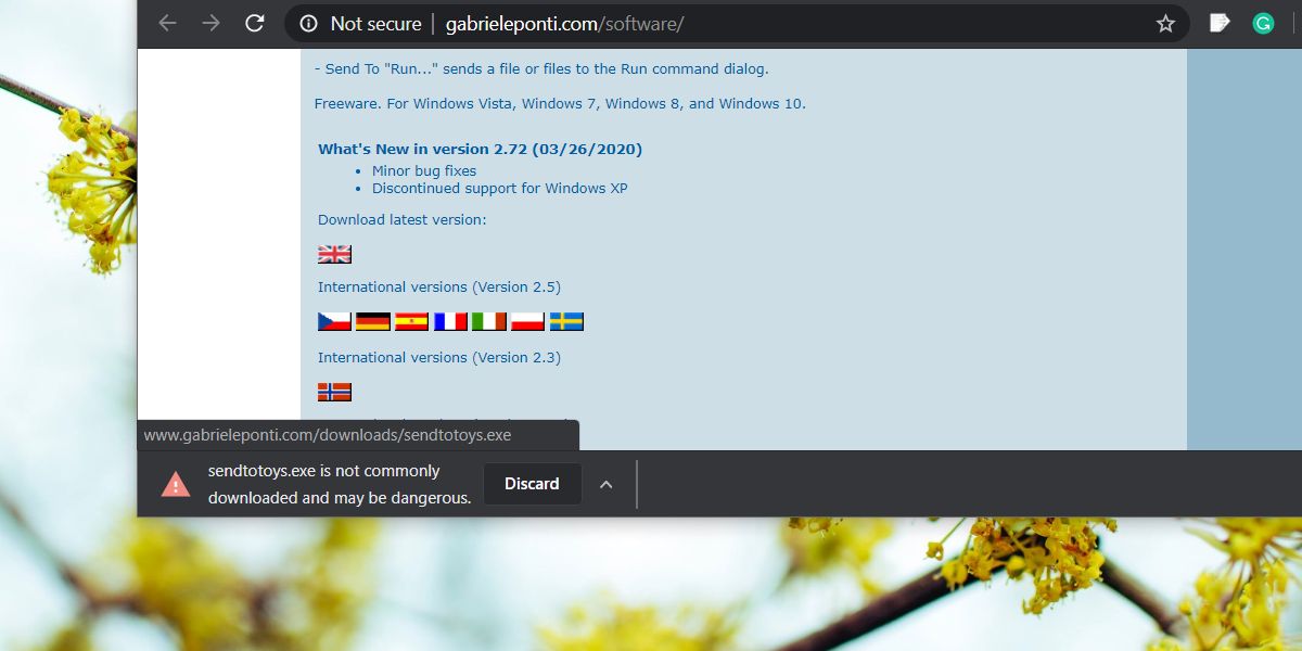 How To Fix this File Is Not Commonly Downloaded And May Be Dangerous