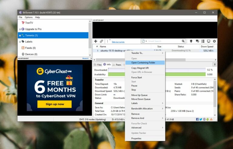 How to find a recently downloaded file on Windows 10