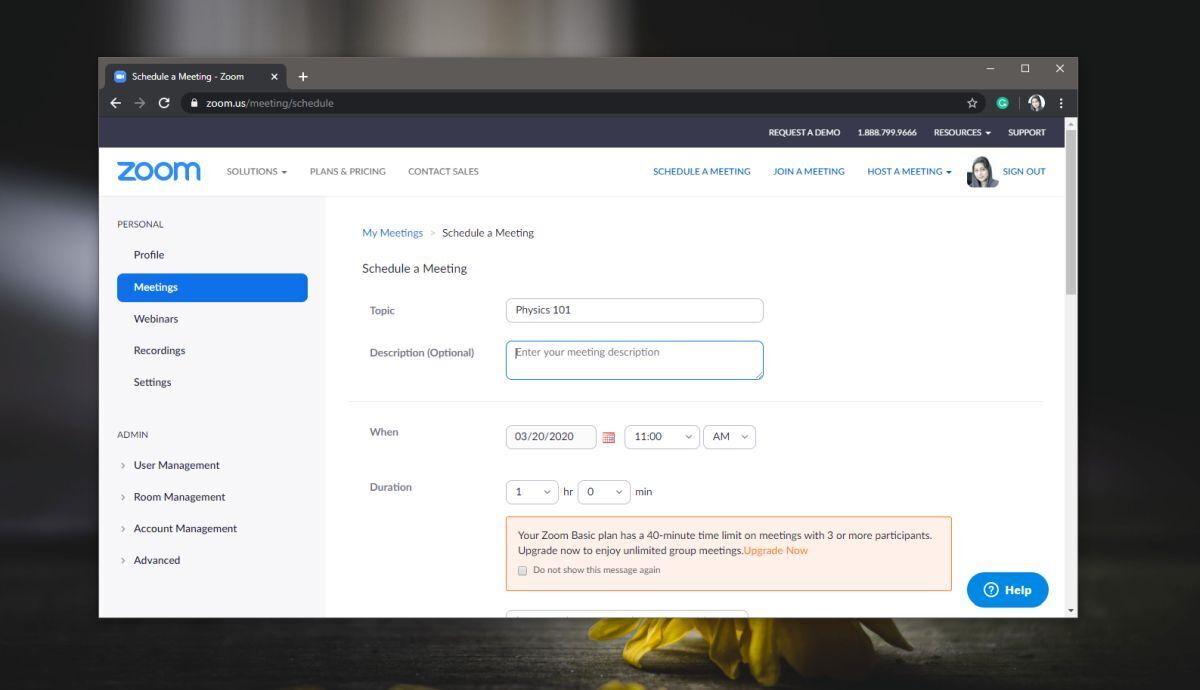 How to create an online classroom with Zoom