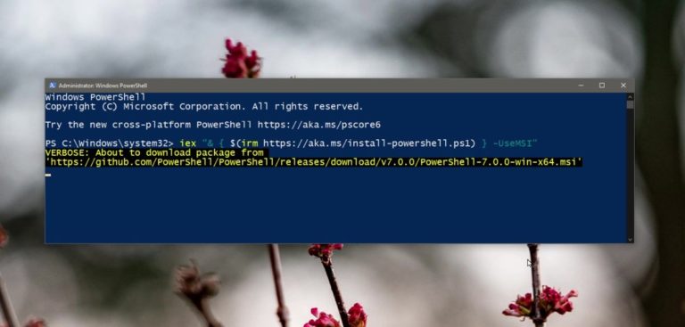 How to update to PowerShell 7.0 on Windows 10