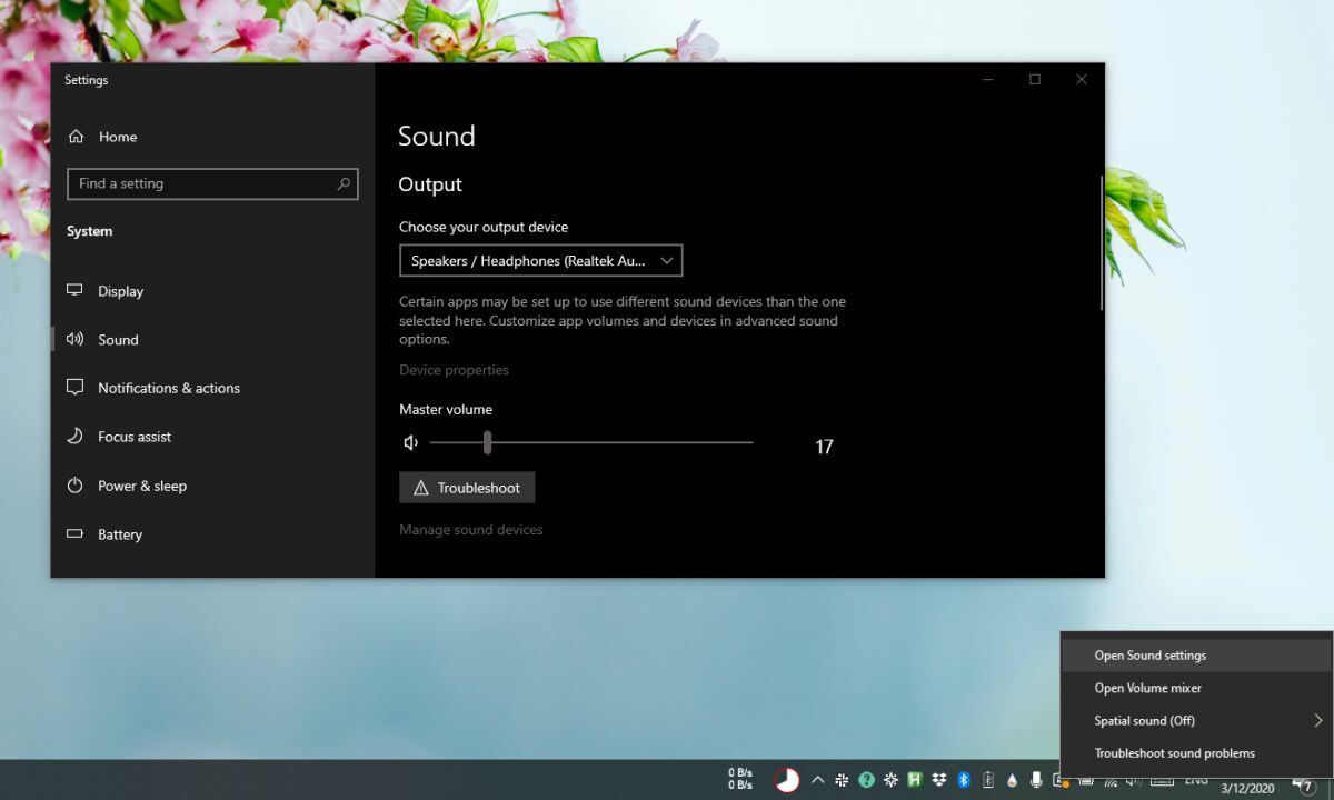 How to rename a sound device on Windows 10