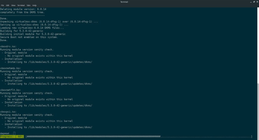 How to fix VirtualBox VM launch error on Linux