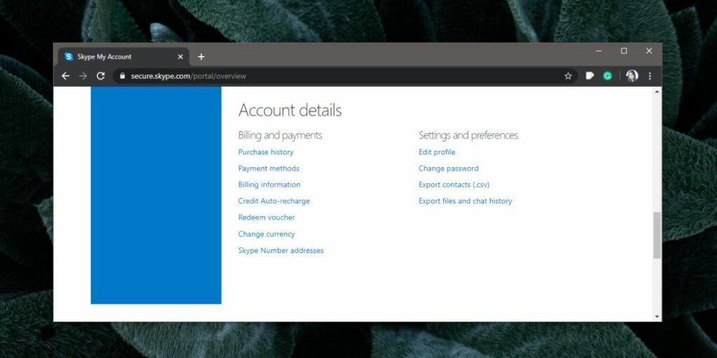 How to back up and import contacts on Skype