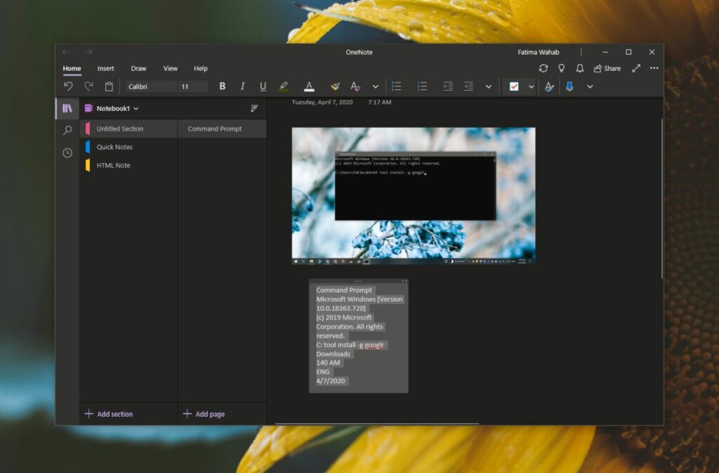 How To Extract Text From A Screenshot On Windows 10