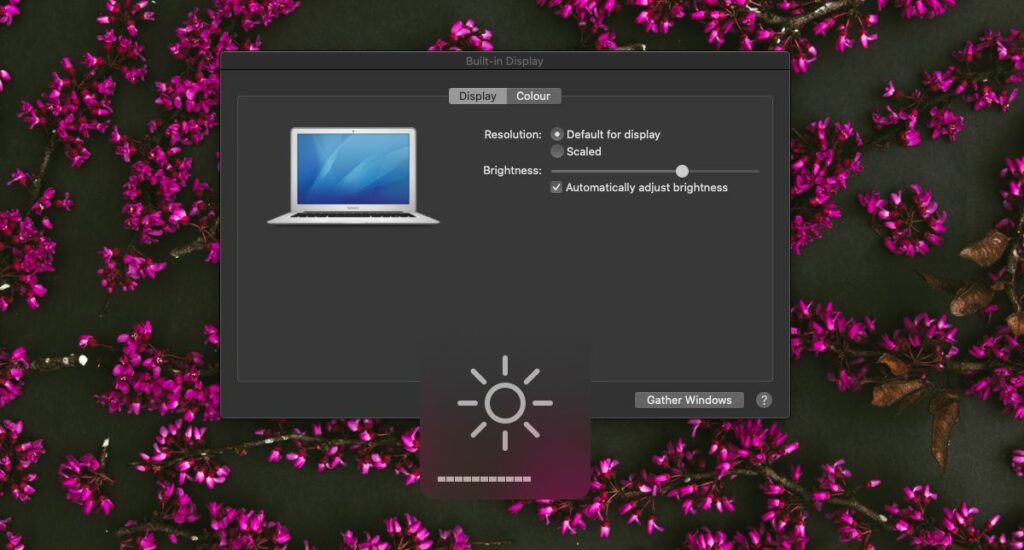 How to change brightness for all displays on macOS