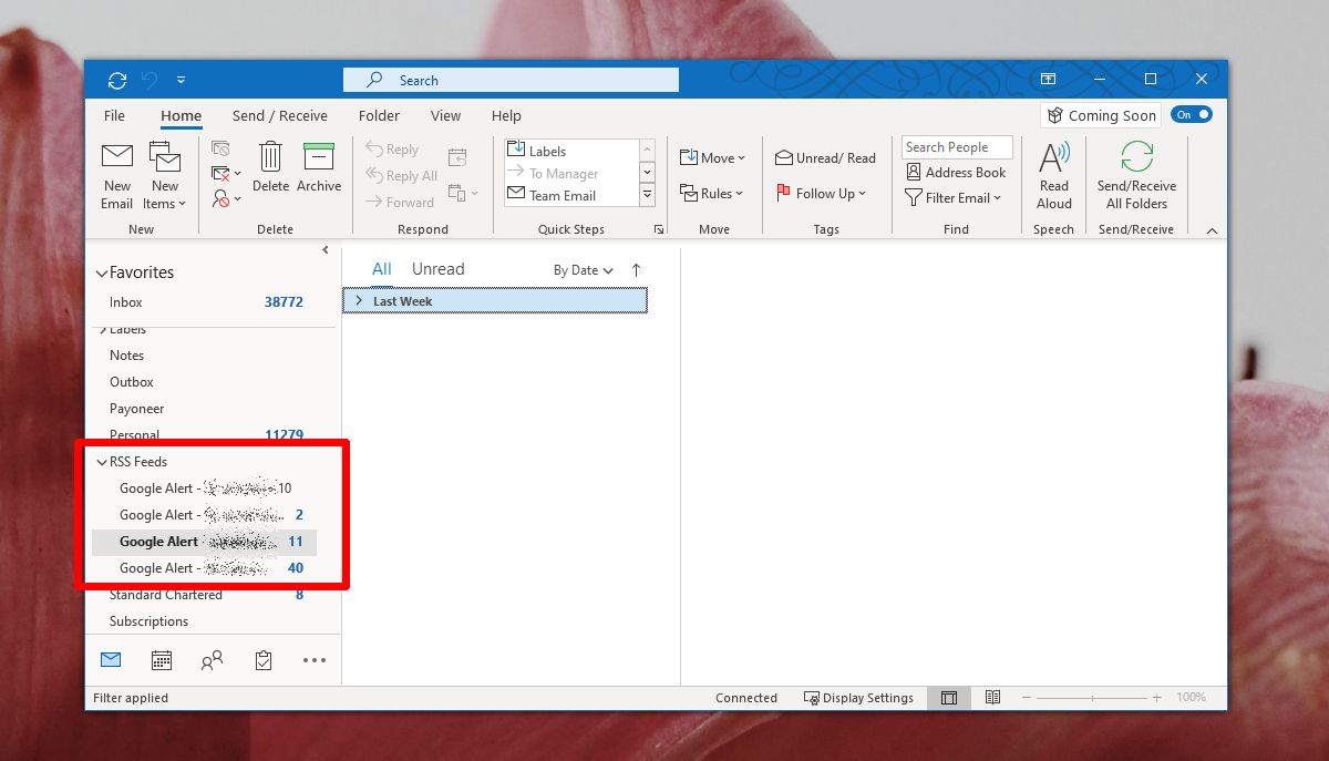 How to add an RSS feed to Outlook 365 How to add an RSS feed to Outlook 365