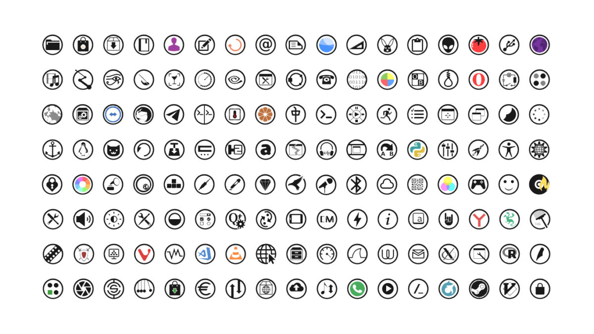 How to install the Simply Circles icon theme on Linux
