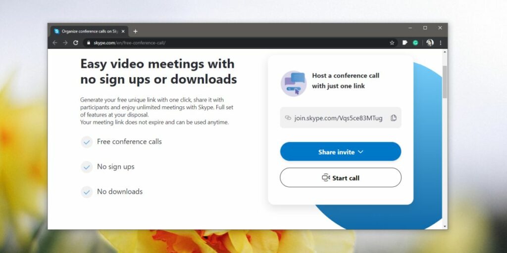 How to hold a Skype video conference that anyone can join