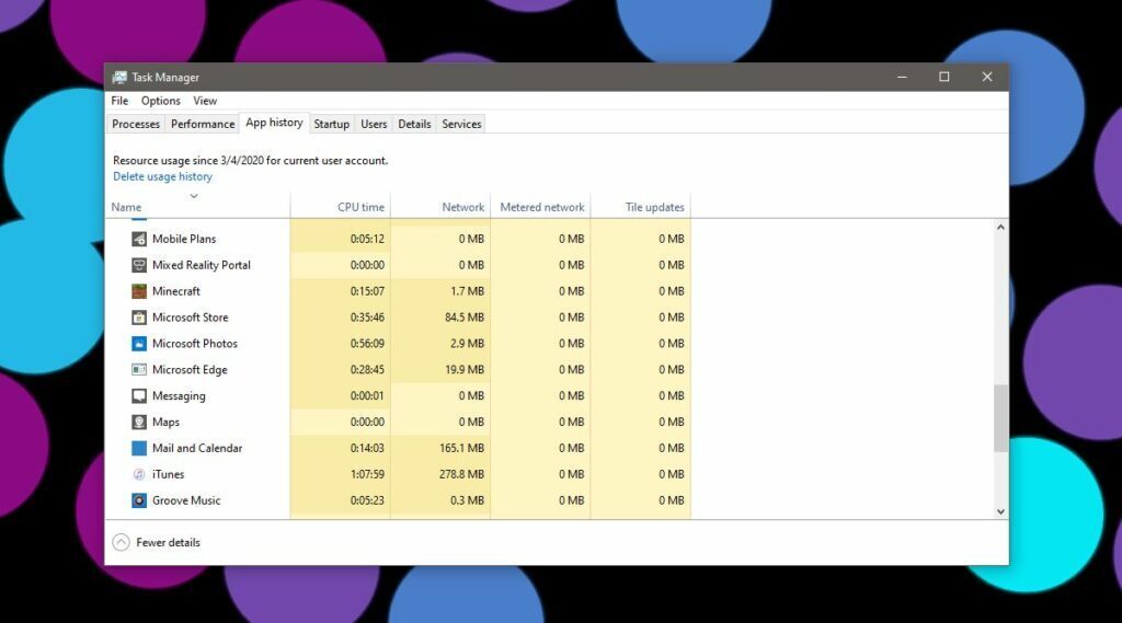 How to view when an app was last accessed on Windows 10