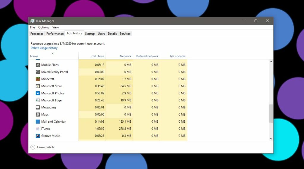 How to view when an app was last accessed on Windows 10