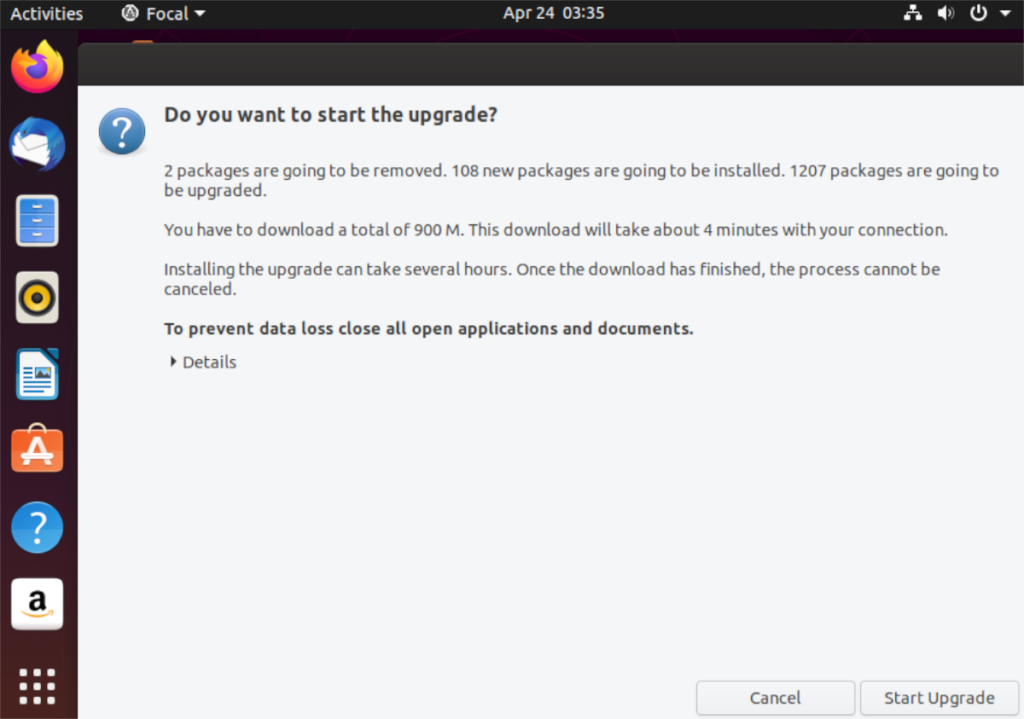 How to upgrade to Ubuntu 20.04 LTS