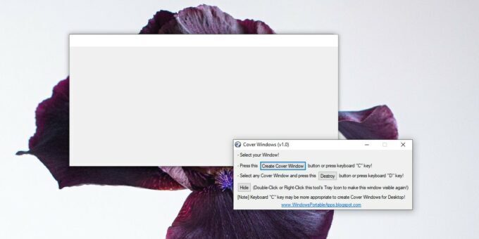 How to hide an app when sharing your screen on Windows 10