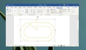 How to add a custom shape to Microsoft Word 365