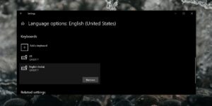 How to delete a keyboard layout on Windows 10