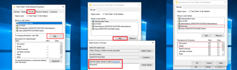 You Need Administrator Permission To Delete This Folder (SOLVED)