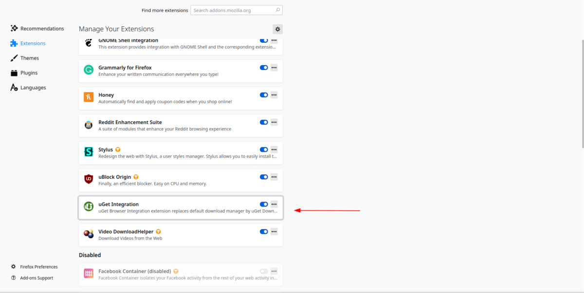 How to set up uGet downloader on Linux