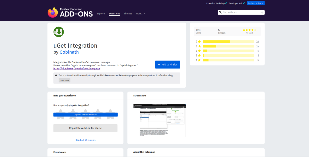 How to set up uGet downloader on Linux