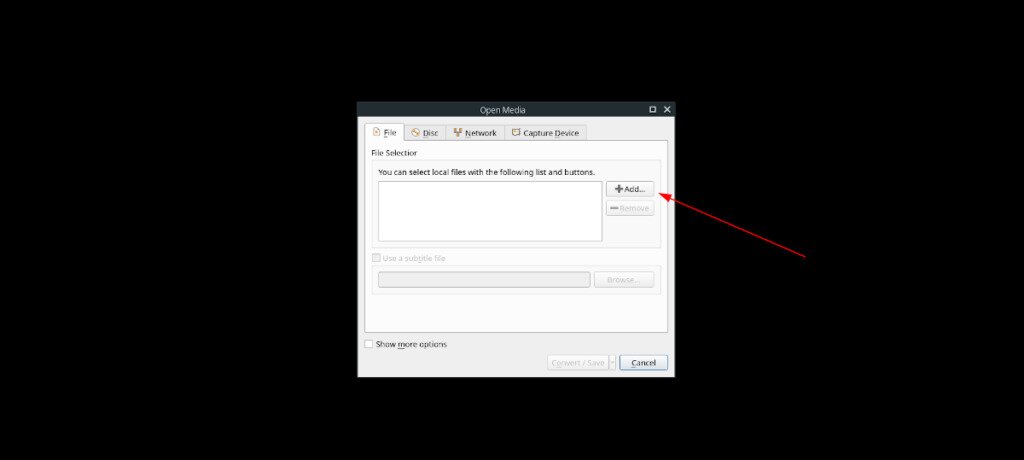 How to transcode video files in VLC on Linux