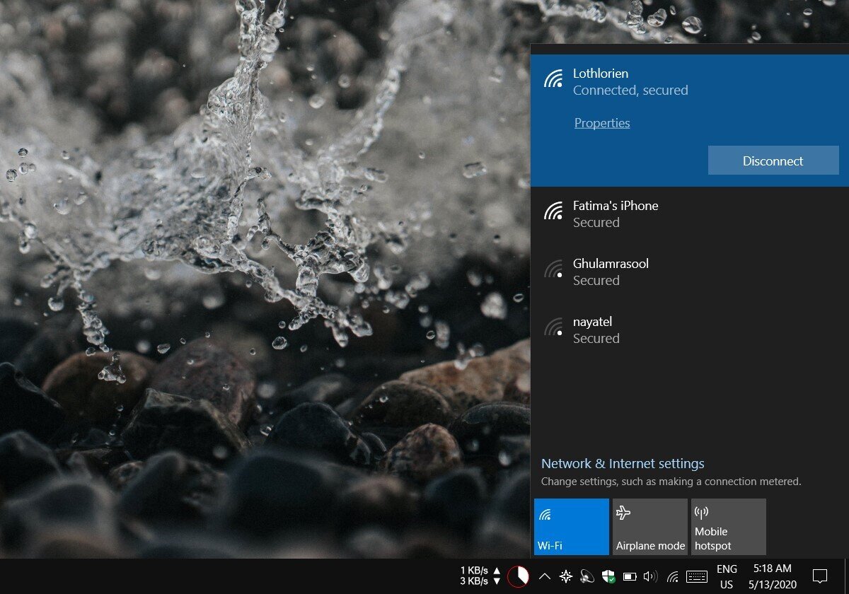 How to connect to a hotspot on Windows 10