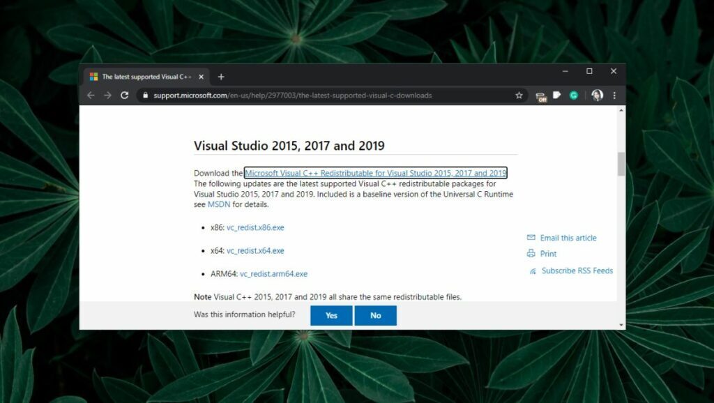 How to fix "code execution cannot proceed MSVCP140.dll was not found ...