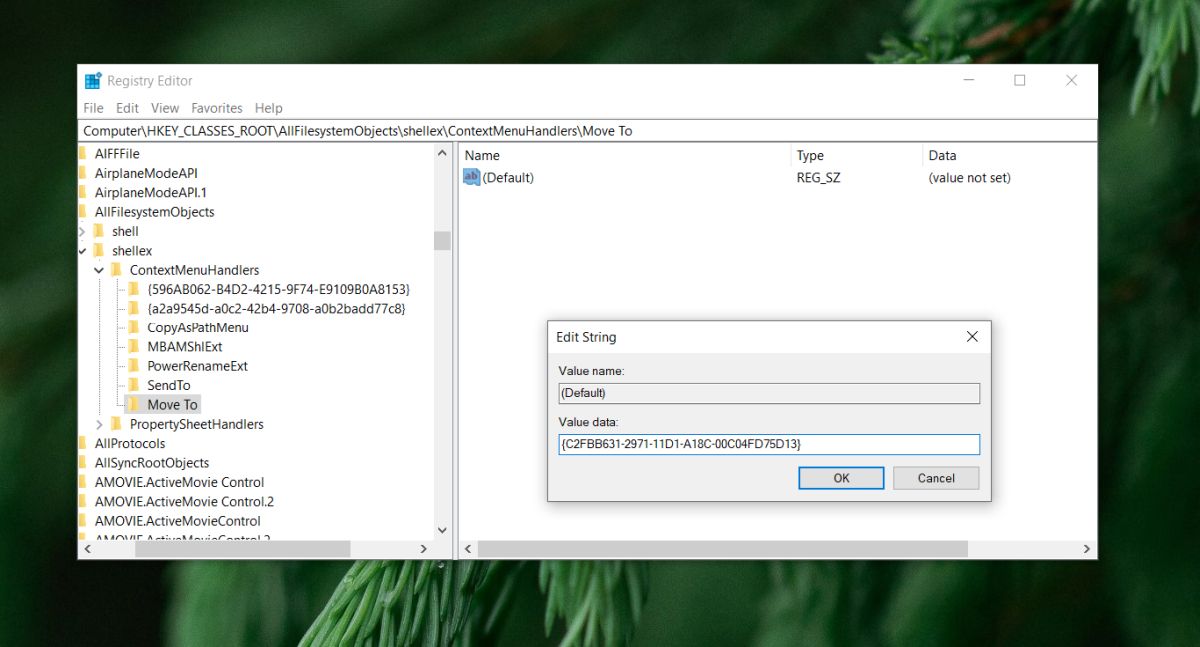 How To Add Move To And Copy To Context Menu Options On Windows 10