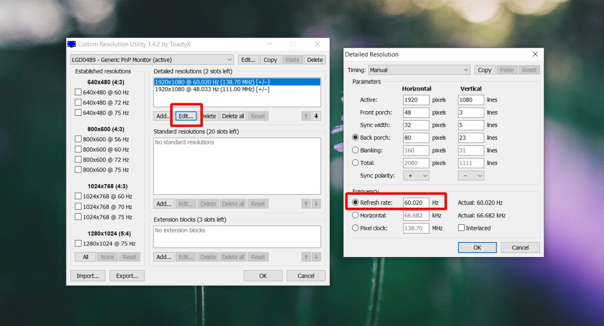 How to overclock monitor [TUTORIAL]
